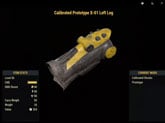 Cheap Fallout 76 Items PSFOUR Calibrated Prototype X-01 Left Leg, Buy ...