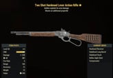 Cheap Fallout 76 Items PSFOUR Two Shot Hardened Lever Action Rifle ...