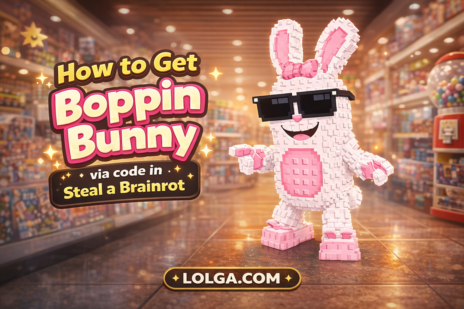 How to Get Boppin Bunny via code in Steal a Brainrot