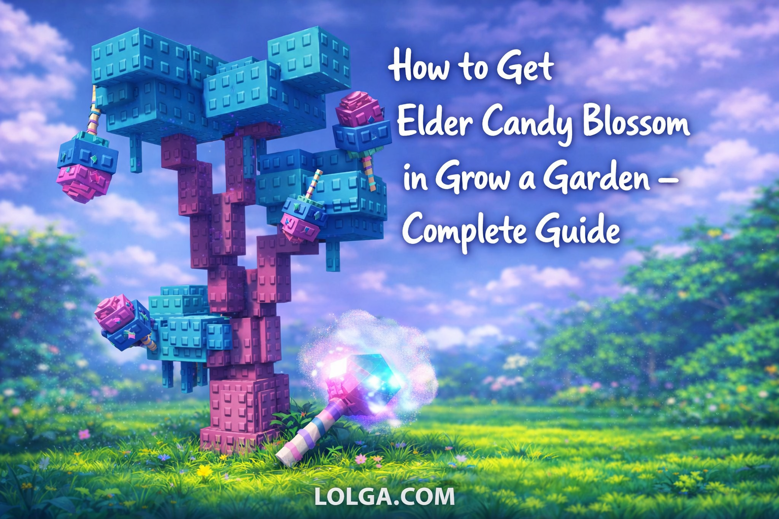 How to Get Elder Candy Blossom in Grow a Garden – Complete Guide