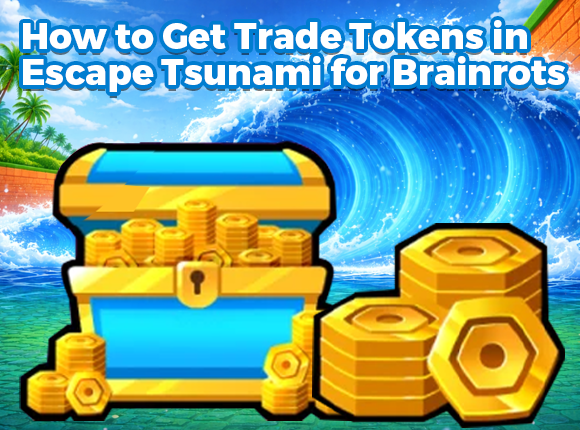 How to Get Trade Tokens in Escape Tsunami for Brainrots | Shop & Buy Guide