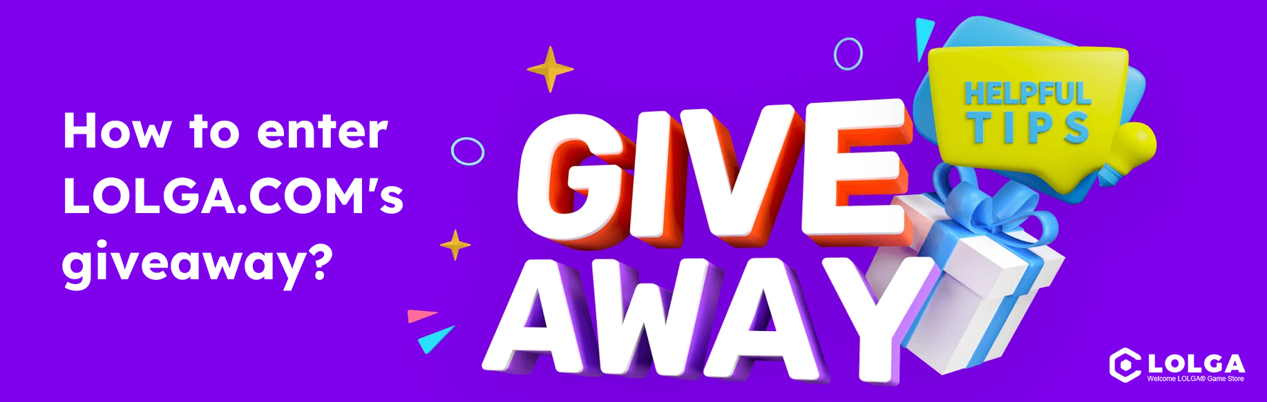 How to enter LOLGA.COM's giveaway?