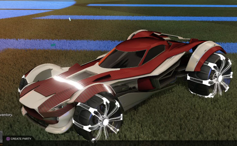 Rocket League Grey Sentinel Design With Titanium White Future Shock ...