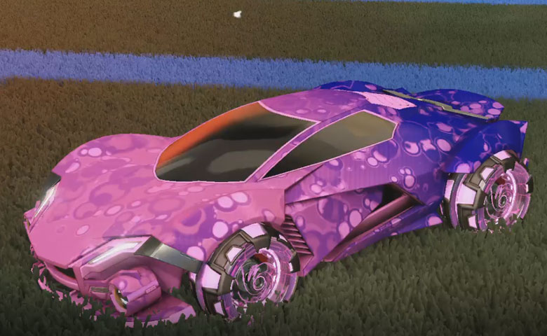 Rocket League Car Bubbly Design, best RL Bubbly Designs for cars | LOLGA