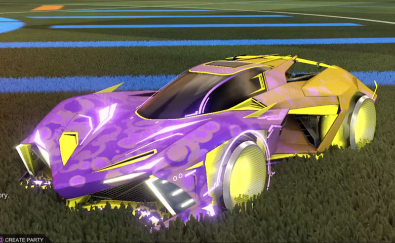 Rocket League Car Bubbly Design, best RL Bubbly Designs for cars | LOLGA