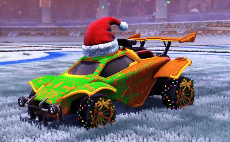 Rocket League Car Christmas Wreath Design, best RL Christmas Wreath ...