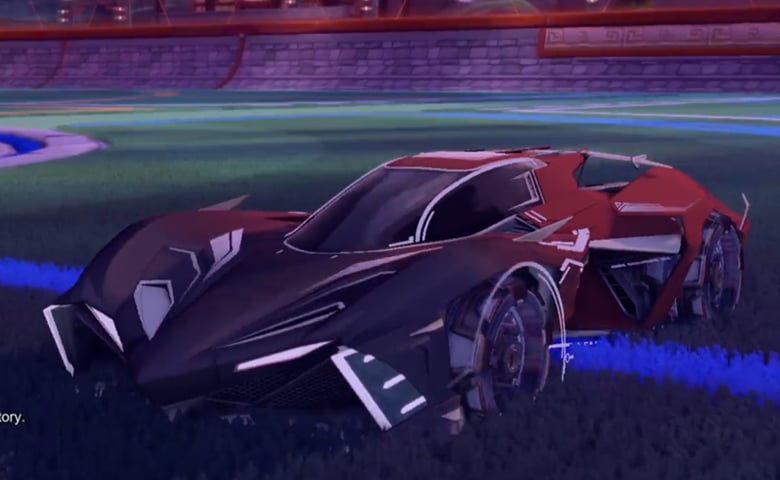Rocket League Grey Chikara GXT Design With Black Mainframe & Grey Neyoyo