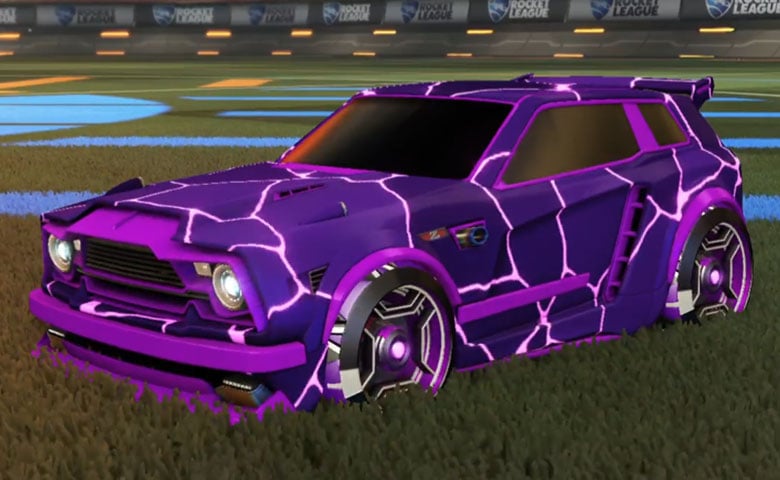 Rocket League Purple Fennec Design With Magma & Purple Petacio