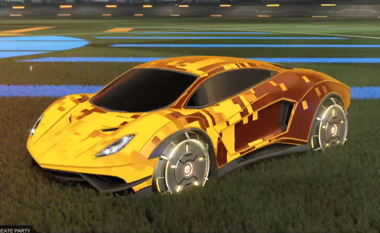 Rocket League Endo Design With Parallax & Carbon