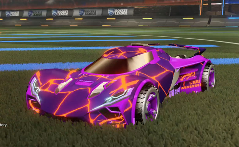 Rocket League Car Magma Design, best RL Magma Designs for cars | LOLGA