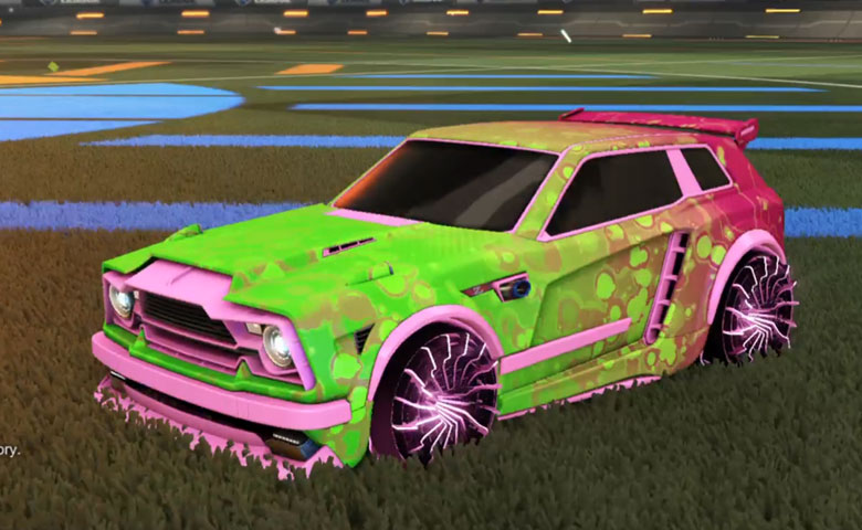 Rocket League Car Bubbly Design, best RL Bubbly Designs for cars | LOLGA