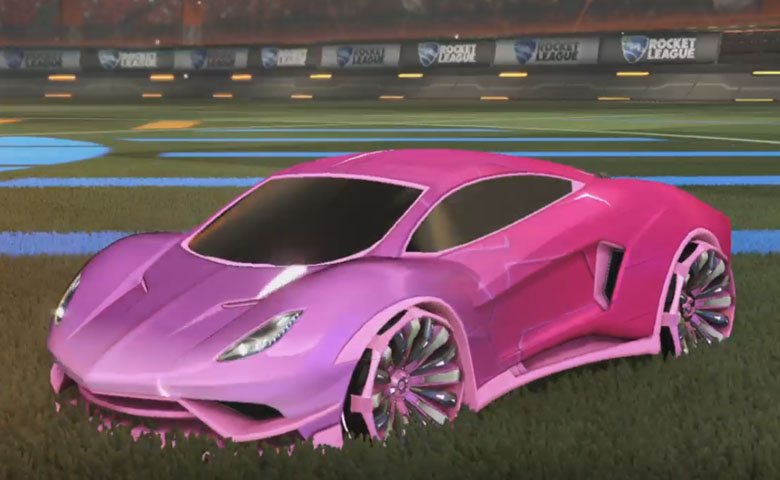 Rocket League Pink Endo Design With Pink Mainframe & Pink Grappler