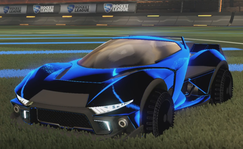 Rocket League Black Insidio Design With Stipple Gait & Black ...