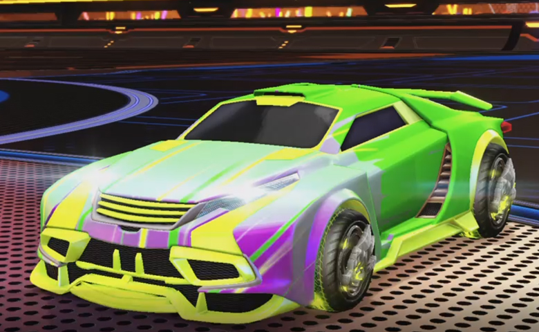 Rocket League Car Tygris Design, best RL Tygris Designs for cars | LOLGA