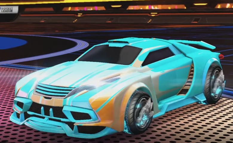 Rocket League Car Tygris Design, best RL Tygris Designs for cars | LOLGA