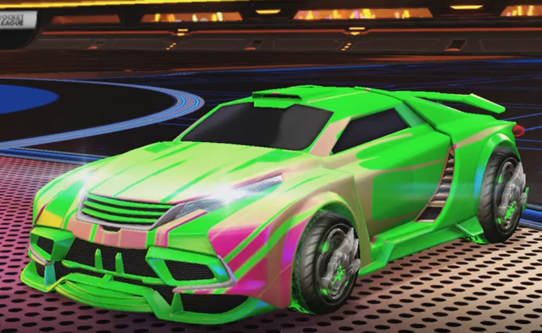 Rocket League Car Tygris Design, best RL Tygris Designs for cars | LOLGA