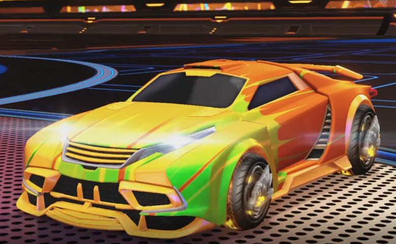 Rocket League Car Tygris Design, best RL Tygris Designs for cars | LOLGA