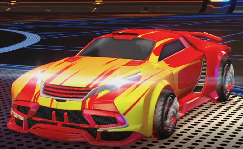 Rocket League Car Tygris Design, best RL Tygris Designs for cars | LOLGA