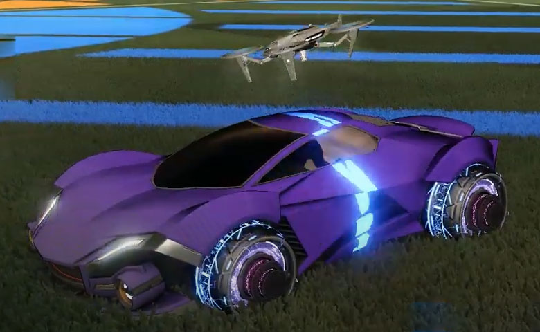 Rocket League Werewolf Design With Cobalt Future Shock & Capacitor IV