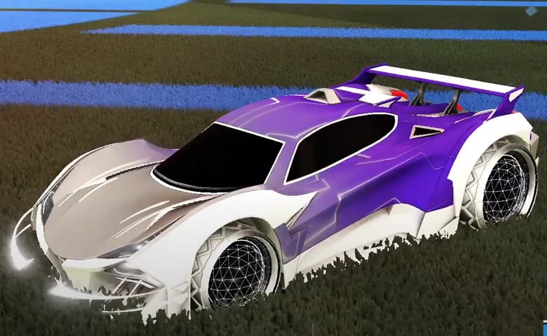 Rocket League Titanium White Guardian GXT Design With Mainframe ...