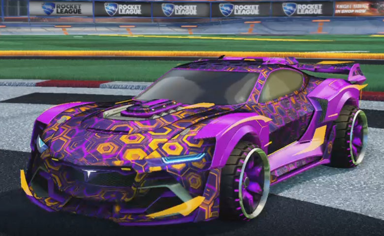 Rocket League Car Hexed Design, best RL Hexed Designs for cars | LOLGA