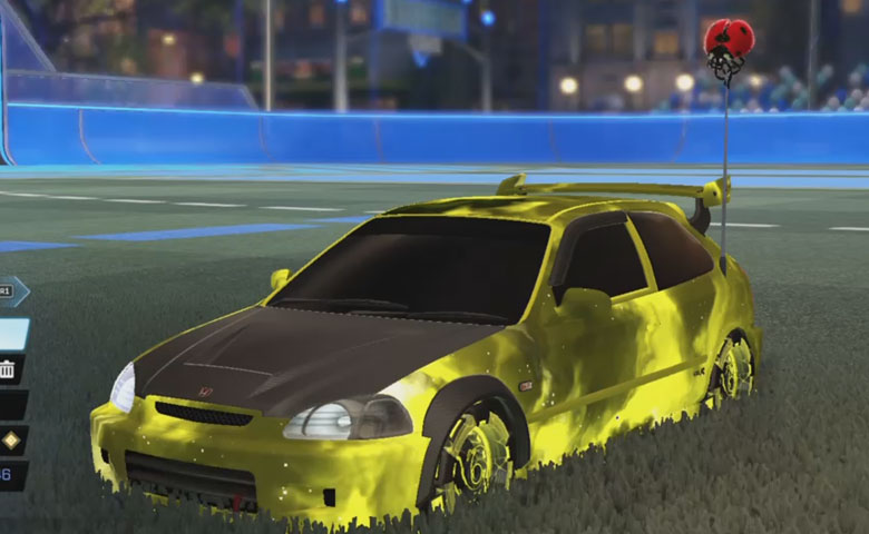Rocket League Car Honda Civic Type R-LE Design, best RL Honda Civic ...