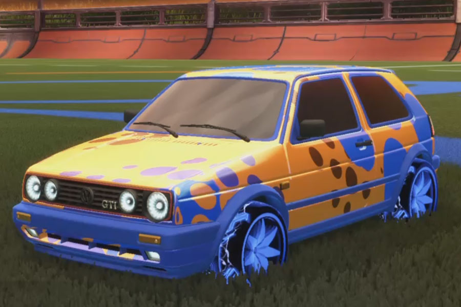 Rocket League Car Volkswagen Golf GTI Design, best RL Volkswagen Golf ...